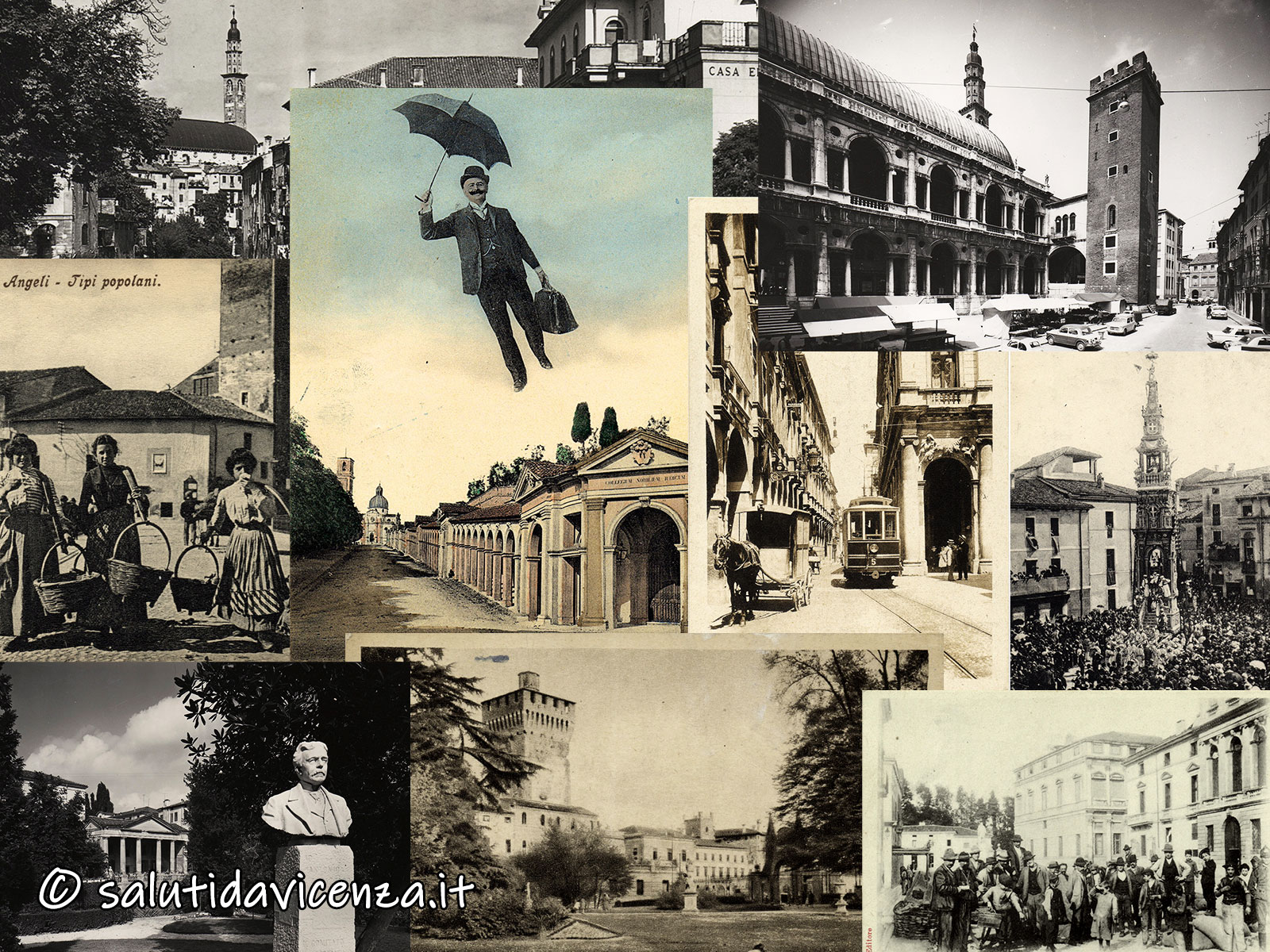 Antonio Rossato e le sue belle cartoline di Vicenza